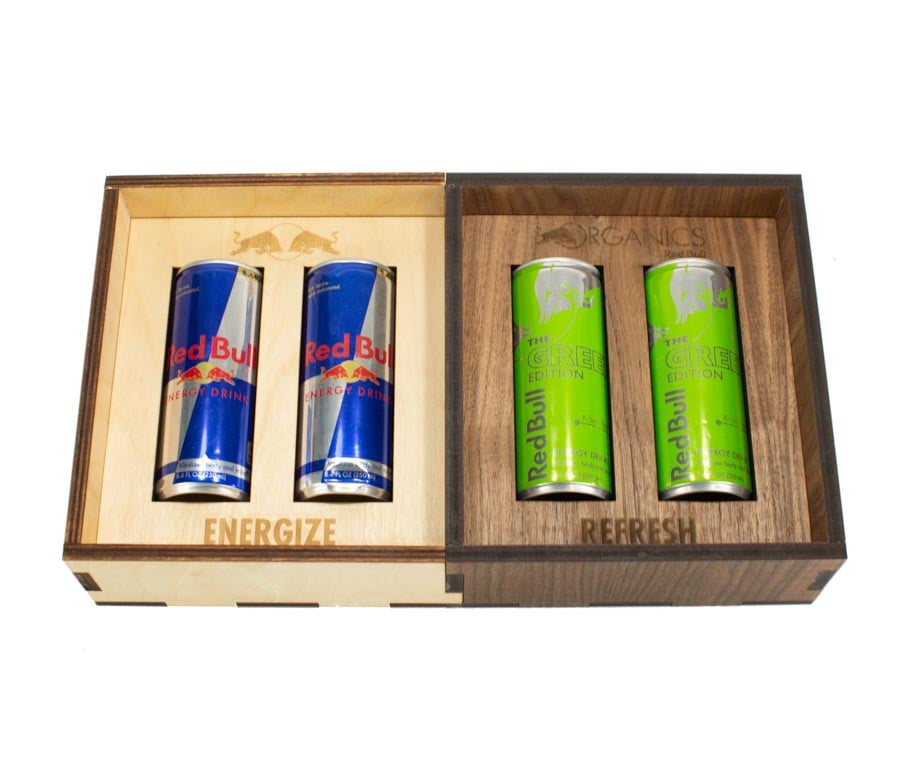Redbull Organics Custom Product Launch Box